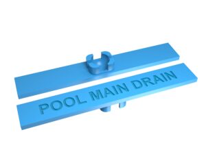 POOL MAIN DRAIN (25 Pack) - Plumbing Labels
