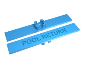 POOL RETURN (25 Pack) - Plumbing Labels